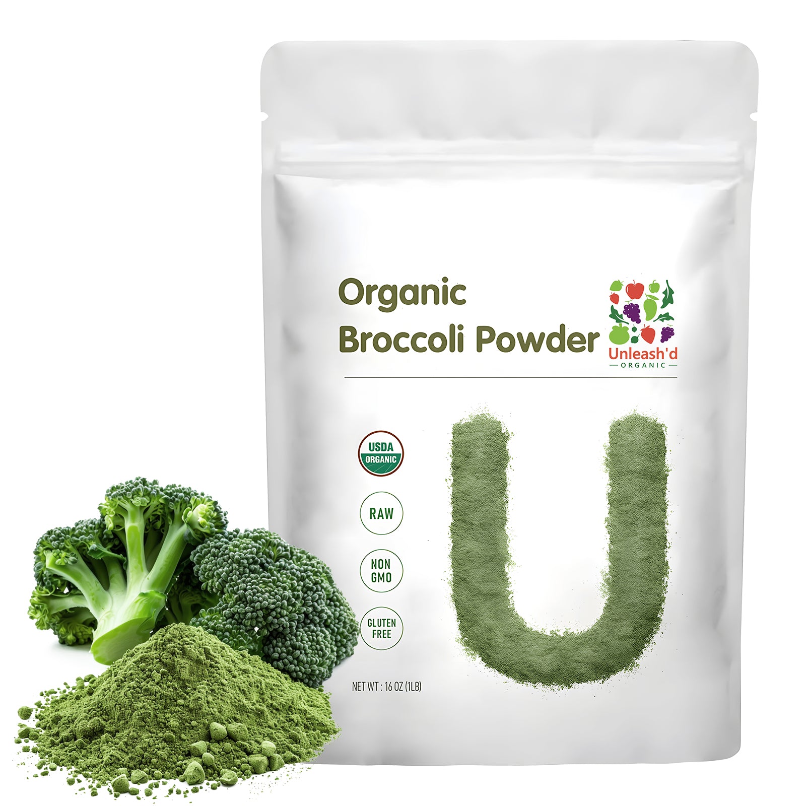 Organic Broccoli Powder 16 Ounce